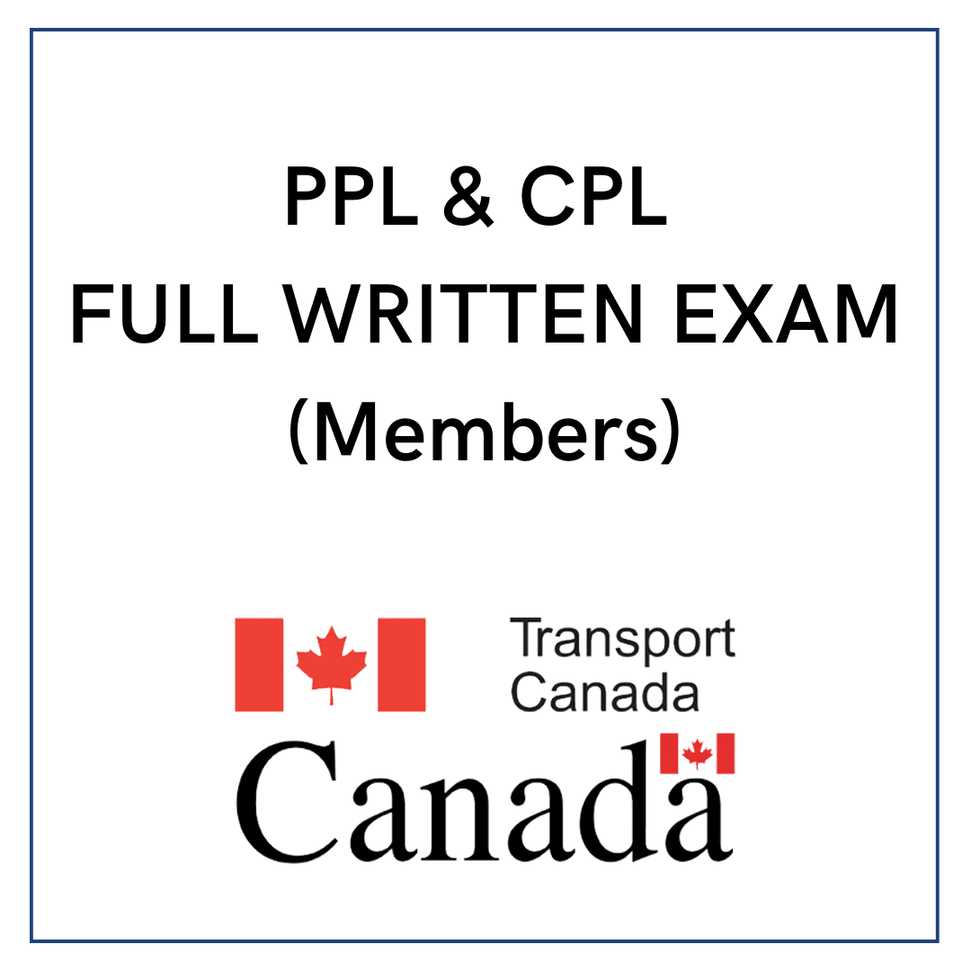 PPL & CPL Written Exam - Full (Non-Members) - Waterloo Wellington ...