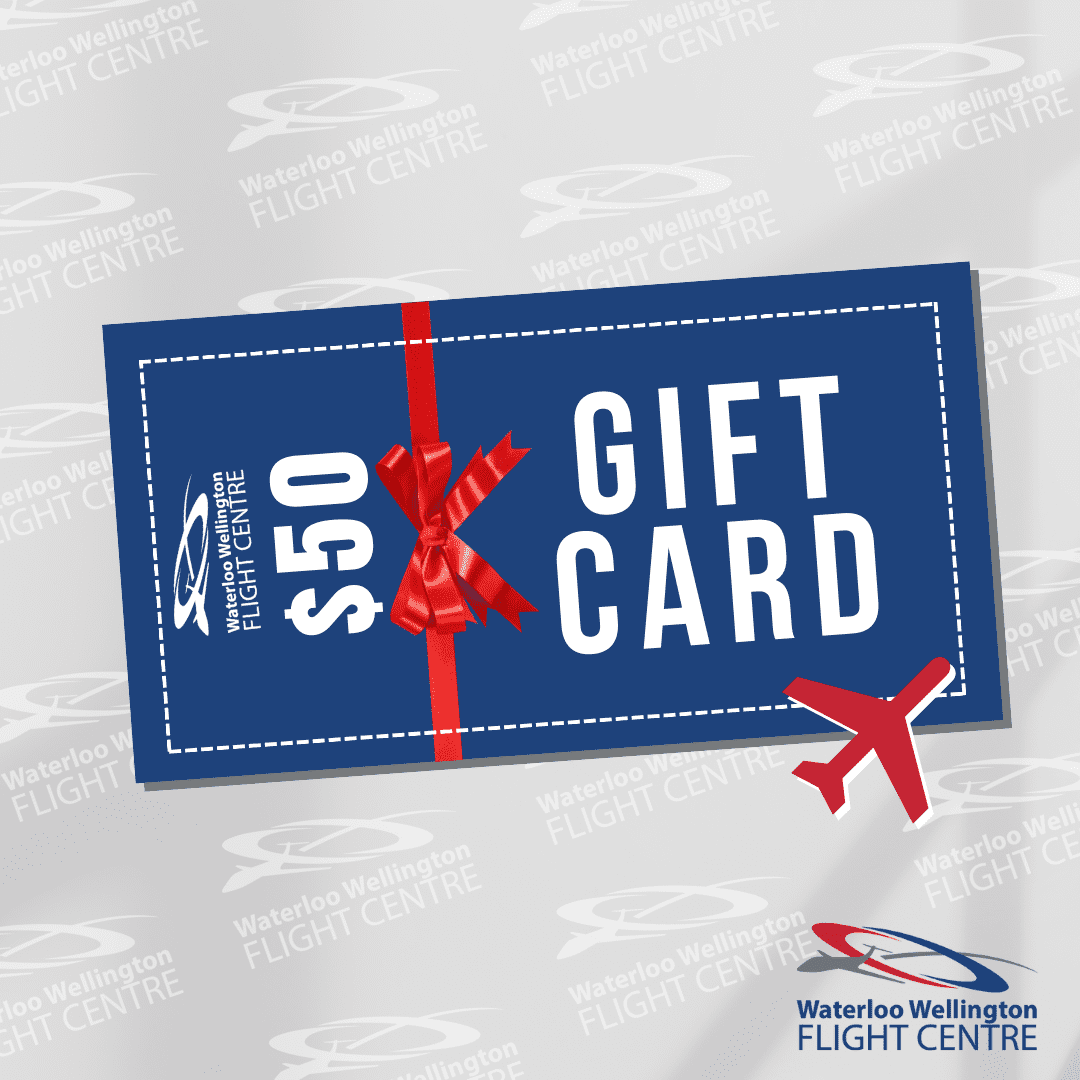 $50 Gift Card - WWFC - Waterloo Wellington Flight Centre